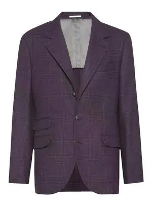 Brunello Cucinelli Single-breasted Blazer - Purple