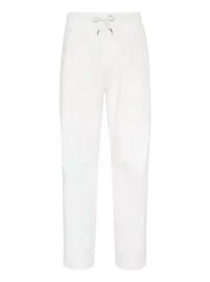 Brunello Cucinelli French Terry Trousers - White