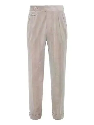 Brunello Cucinelli Plaid Trousers - Neutrals