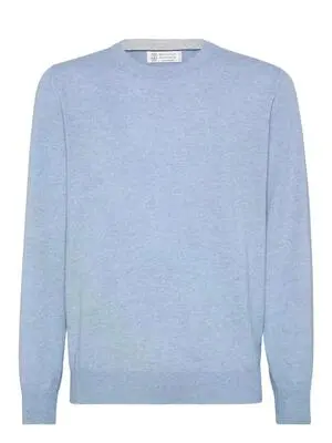 Brunello Cucinelli Cashmere Jumper - Blue