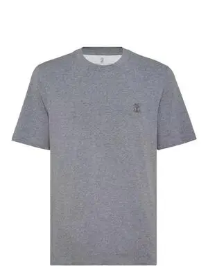 Brunello Cucinelli Cotton T-shirt - Grey