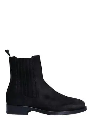 Brunello Cucinelli Leather Chelsea Boots - Black