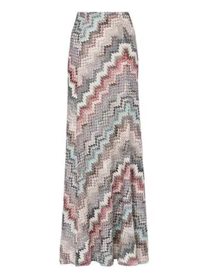 Missoni Zigzag Maxi Skirt - Multicoloured