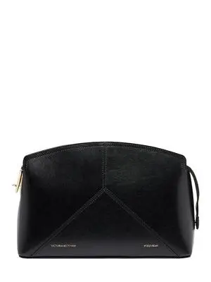 Victoria Beckham Leather Clutch - Black