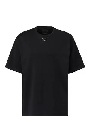 Prada Cotton T-shirt Black
