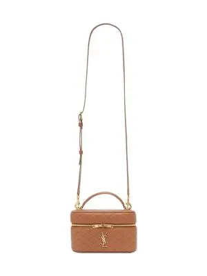 Saint Laurent Gaby Vanity Bag - Brown