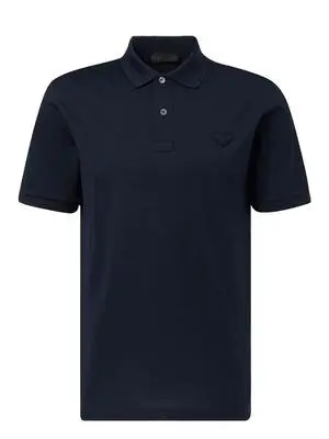 Prada Cotton Polo Shirt - Blue