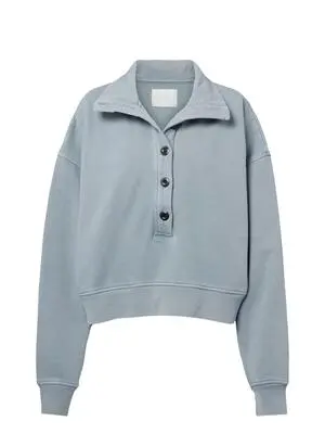Citizens Of Humanity Mirelle Cotton Jersey Sweatshirt - Blue