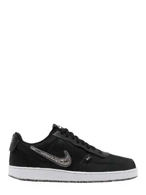 Nike Court Vision Low Premium Sneakers - Black