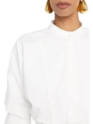 Simkhai Effie Bubble Mini Dress - White