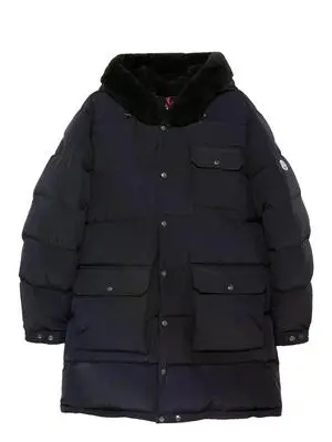 Moncler Rowan Mid-length Coat - Blue