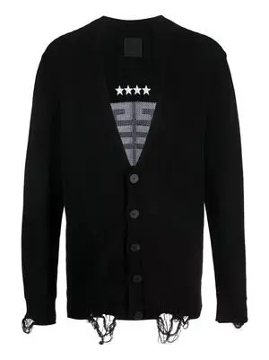 Givenchy 4g-motif Cotton Jumper - Black