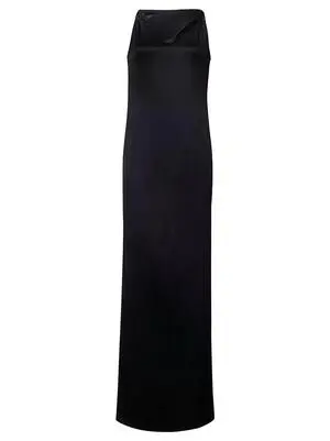 Adam Lippes Selima Maxi Dress - Black