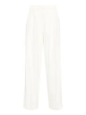SAMSOE SAMSOE Julia Straight-leg Trousers - Neutrals