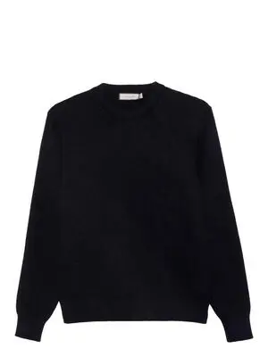Canali Waffle-knit Merino Wool Sweater - Blue
