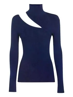 DONDUP Cut-out Detail Top - Blue