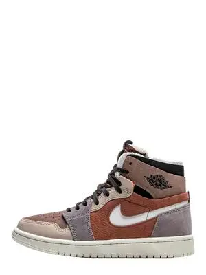 JORDAN Air 1 High Zoom Cmft Sneakers - Brown