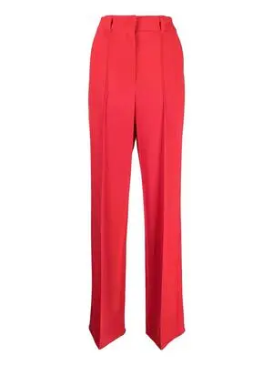 Goen.j Straight-leg Tailored Trousers - Red