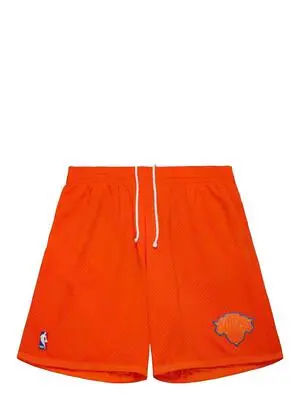 Mitchell & Ness New York Knicks 2012 Christmas Day Swingman Shorts - Orange