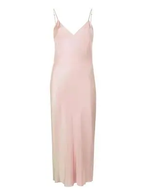GILDA & PEARL Sophia Midi Slip Dress - Pink