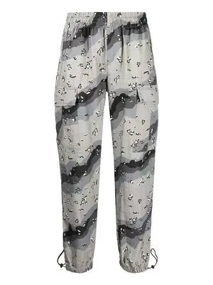BILLIONAIRE BOYS CLUB Camouflage-print Cargo Trousers - Grey