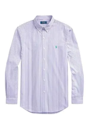 Polo Ralph Lauren Polo Pony-embroidered Striped Shirt - White