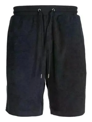 Michael Kors Cotton-blend Terry-cloth Shorts - Blue