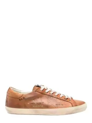 GOLDEN GOOSE Super-star Sneakers - Brown