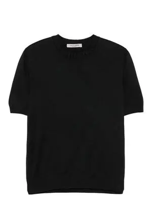 FILERIA Fine-knit T-shirt - Grey