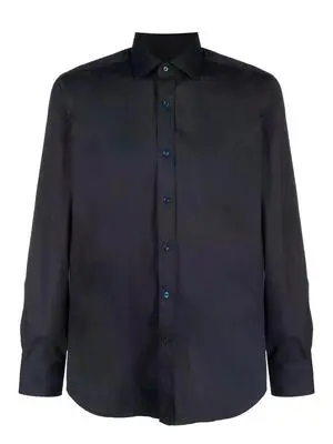 BARBA NAPOLI Long-sleeve Shirt - Blue