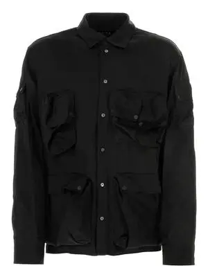 BOTTER Cargo-pocket Button-up Shirt - Black