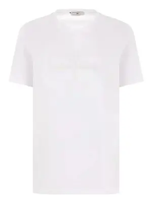 Elisabetta Franchi Logo-print T-shirt - White