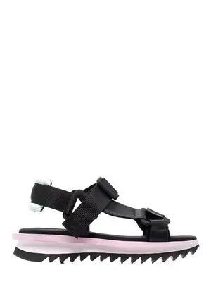 GREY MER Chunky Buckle-fastening Sandals - Black