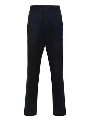 J. Lindeberg Lois Mid-rise Straight-leg Trousers - Blue