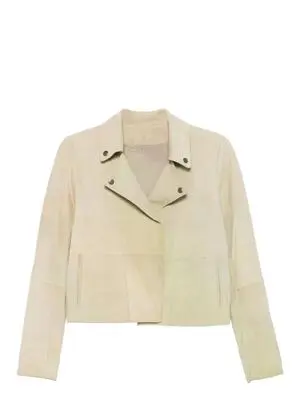 Frenckenberger Suede Jacket - Neutrals