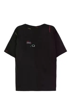 Marni Embroidered T-shirt - Black