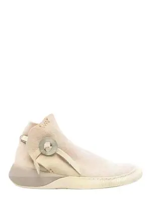 Visvim Gila Moc Mid Ii-folk Suede Sneakers - Neutrals
