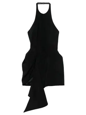 MUGLER Asymmetric Tailoring Mini Dress