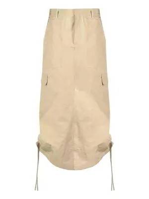 Marc Jacobs Cargo Midi Skirt - Neutrals