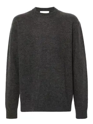 JIL SANDER Crew-neck Wool Jumper - Grey