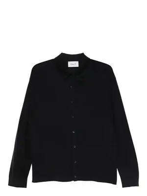 D4.0 Wool Cardigan Blue