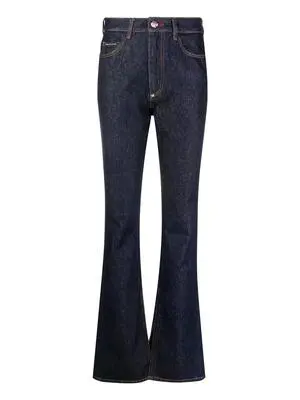 Philipp Plein High-waisted Flared Jeans - Blue