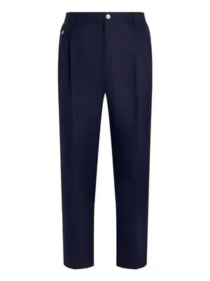 Dolce & Gabbana Straight-leg Tailored Trousers - Blue