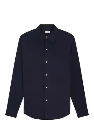 FURSAC Pointed-collar Shirt - Blue