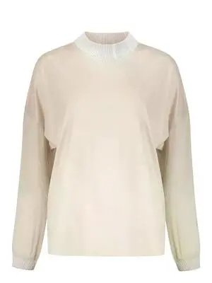 Herno Crew-neck Long-sleeve Top - Neutrals