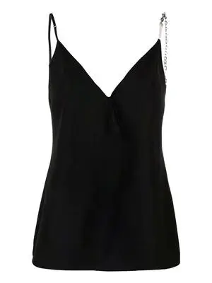 Givenchy Chain-strap Tank Top - Black