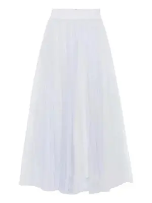 Zimmermann Tulle Maxi Skirt - Blue