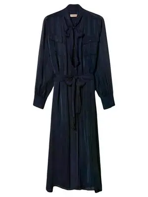 TWINSET Georgette Shirt Dress - Blue