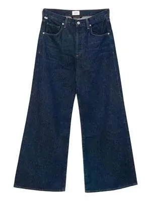 Citizens Of Humanity High-rise Wide-leg Jeans - Blue