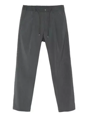 Herno Pleat-detail Trousers - Grey